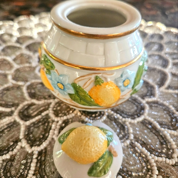 Dining | Lemon The Franklin Mint Le Cordon Bleu Porcelain Preserves ...